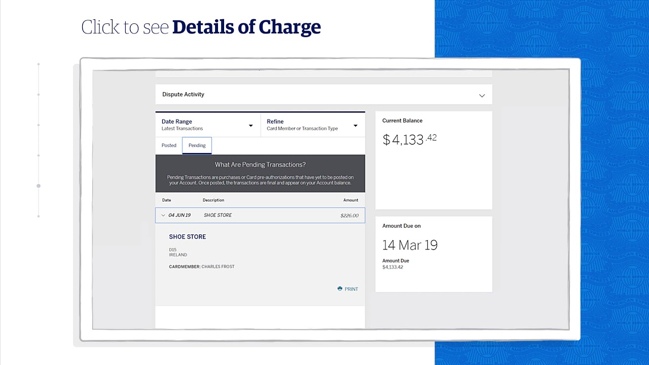 Learn How To View Transaction Details: AmericanExpress.ca | American Express