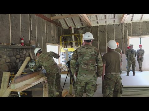 Maine Army National Guard members hone skills with free community projects