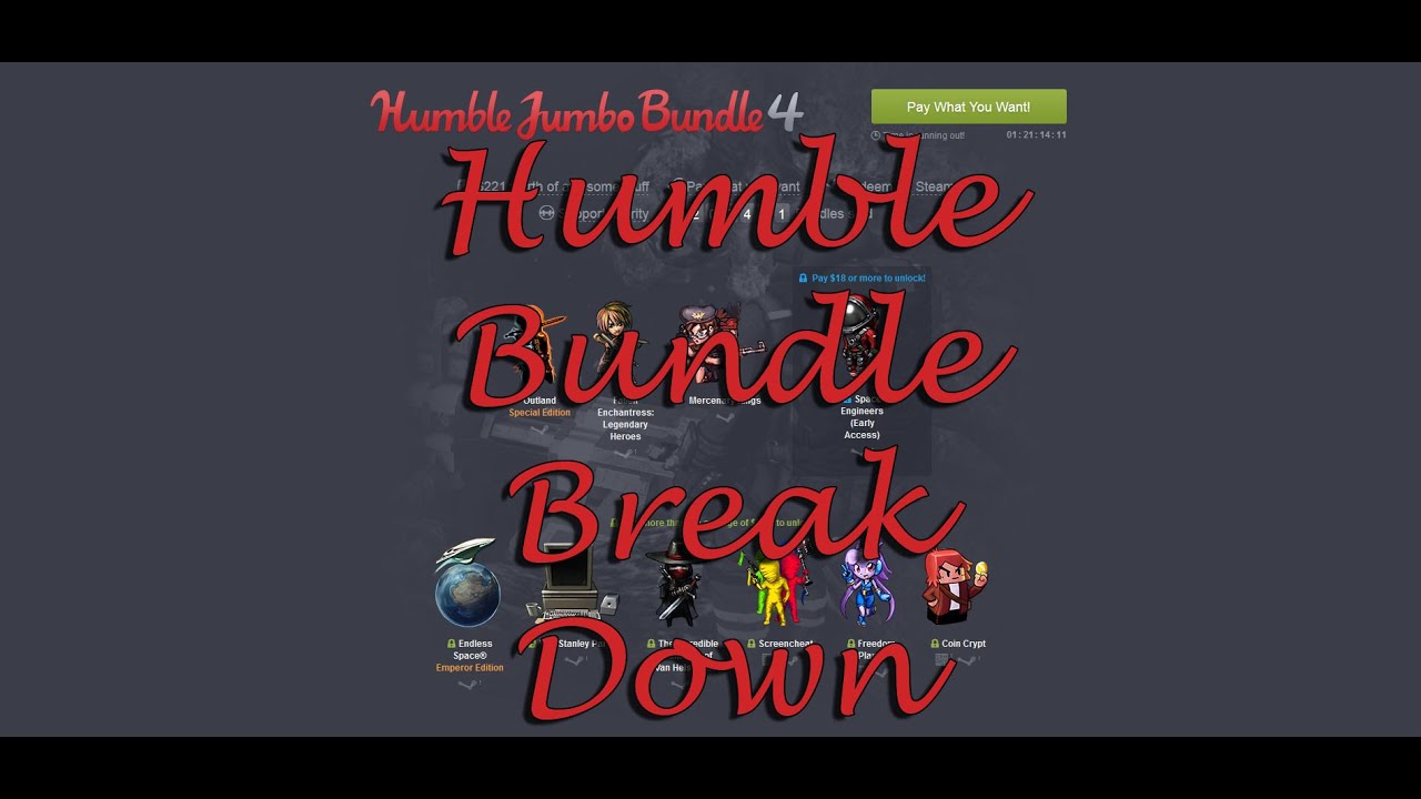 Humble Bundle Breakdown: Humble Jumbo Bundle 4