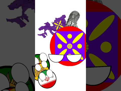 Best empires of Iran #countryballs #short #history #funk #iran #safavid #sassanid #afsharid#shorts