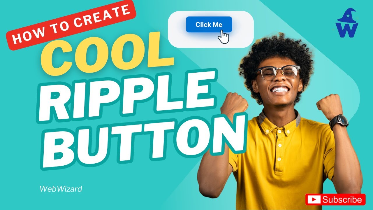 Create a Ripple Button with HTML, CSS & JavaScript | Easy Tutorial (Material UI Effect)