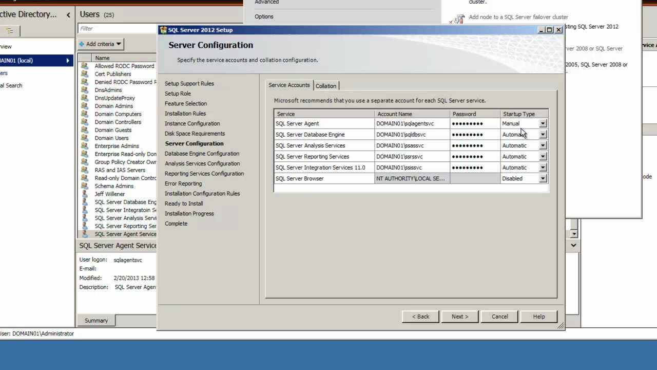 SQL Server 2012 Tutorial - Std Install Part 2