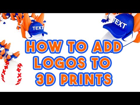 How To Add Logos to 3D Prints