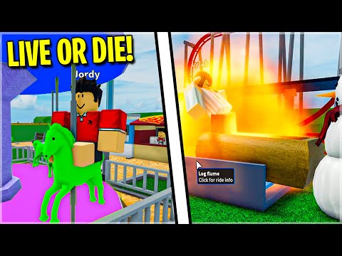 I Built a DEATH PARK in Theme Park Tycoon 2