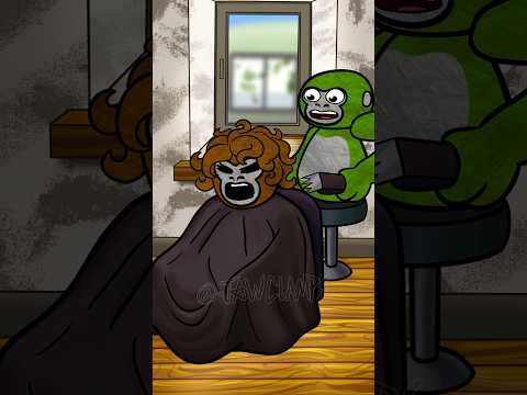 I said I wanted braids (audio: @OfficialFlushy) #gorillatag #animation