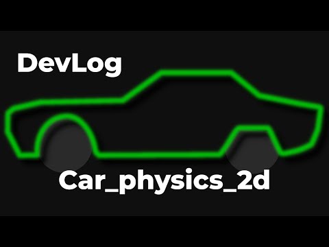Steam Community :: Video :: "Realistic 2D CAR Physics" in Godot/ DevLog