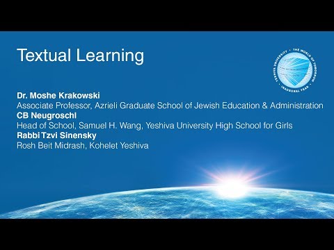 YU and the World of Tomorrow: Textual Learning