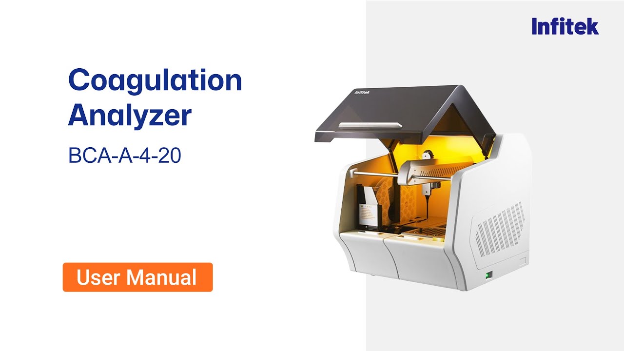 Operation Video | Coagulation Analyzer BCA-A-4-20—Infitek
