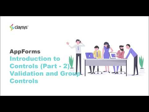 Enterprise AppForms Video Tutorials | ClaySys AppForms