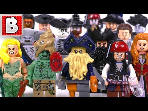 Every LEGO Pirates of the Caribbean Minifigure Ever Made!!! | Collection Review
