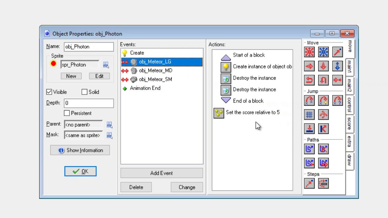 Game Maker Tutorial: The Space Game Part 2