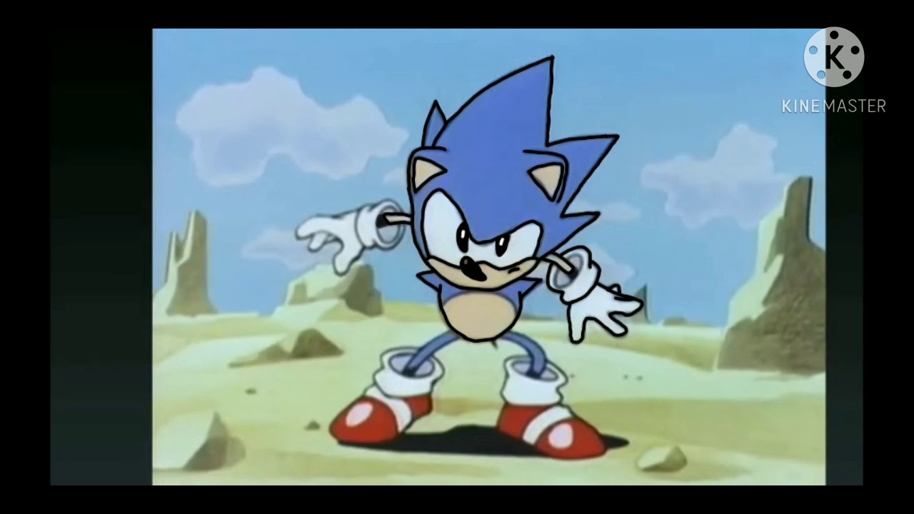 Sonic cd ending pose speed draw