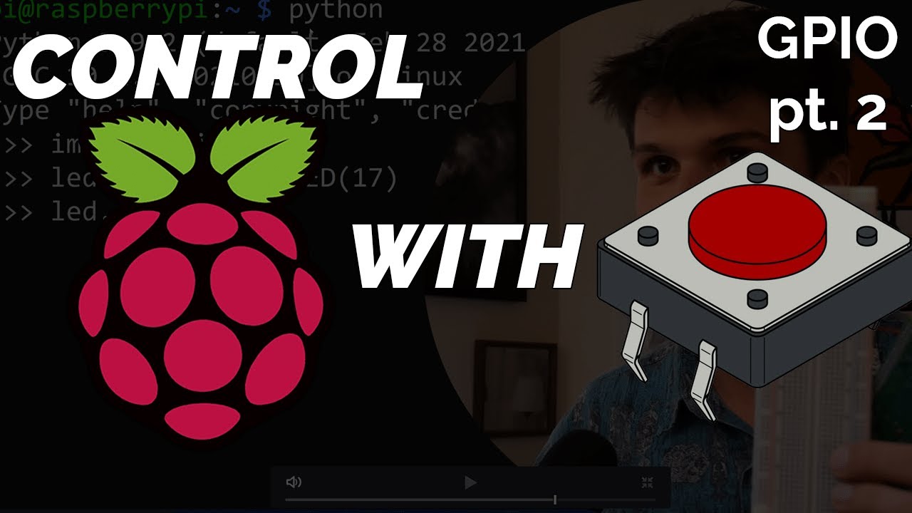 Control you Raspberry Pi with a BUTTON