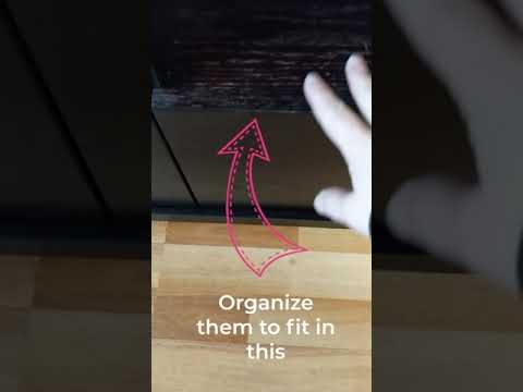 How to save 75% space and keep your DVDs with this organization method #shorts