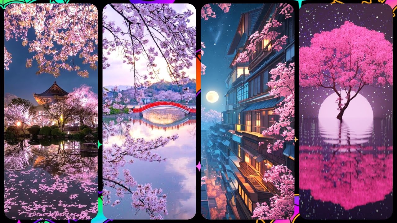 Cherry Blossom Stunning Wallpapers For Background @Nature Beautiful Wallpapers