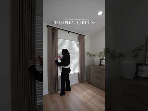 THE BEST AMAZON FAUX LINEN CURTAINS! *designer look for less*