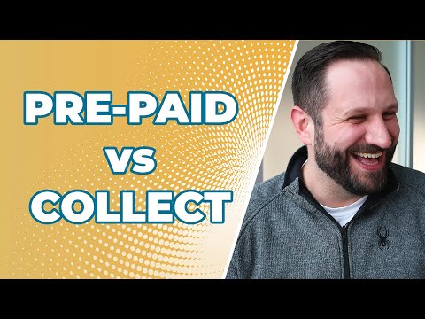 Freight Pre-paid VS Freight Collect: What's The Difference?