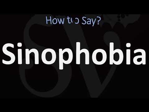 How to Pronounce Sinophobia? (CORRECTLY)