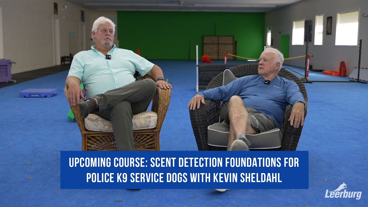 Upcoming Course: Scent Detection Foundations for Police K9 Service Dogs with Kevin Sheldahl