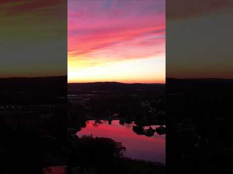 Amazing sunset to a great song. #lakemusconetcong