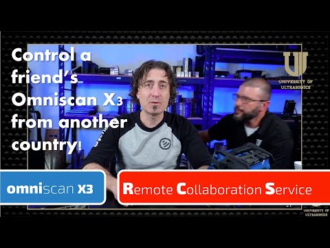 Omniscan X3 Remote Collaboration Service (RCS)