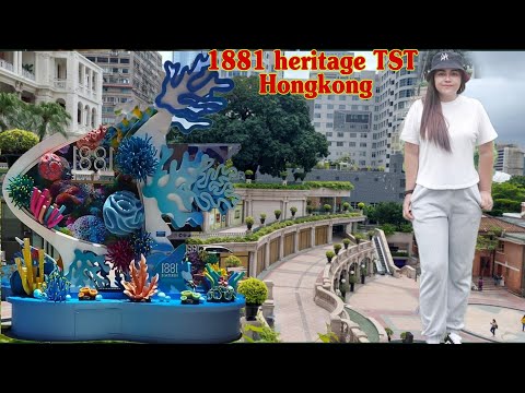 Exploring 1881 Heritage (coral theme) and Salisbury Garden Tsim Sha Tsui HONGKONG