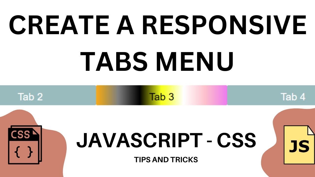 Create Tabs Using HTML, CSS, JAVASCRIPT