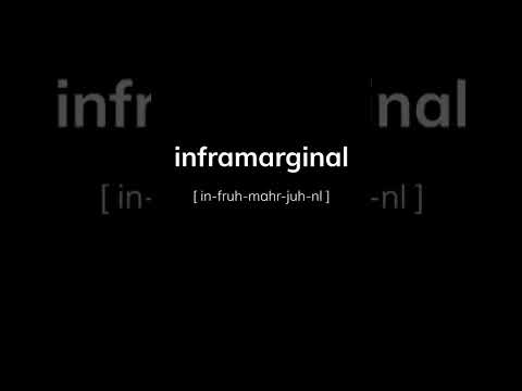 How to Pronounce inframarginal #shorts | #viralshorts | #words | #youtubeshorts | #english