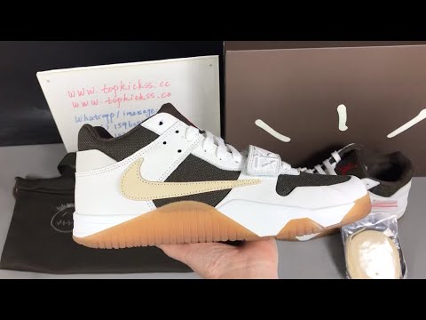 Travis Scott x Jordan Cut The Check Jumpman Jack TR Sail Muslin Dark Mocha On Hand/ TOPKICKSS