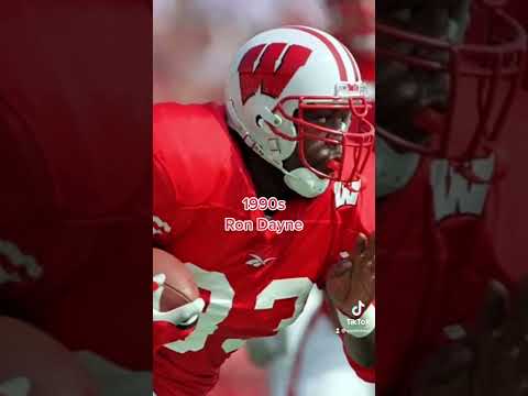 Best Wisconsin Badgers players in each decade tiktok #shorts