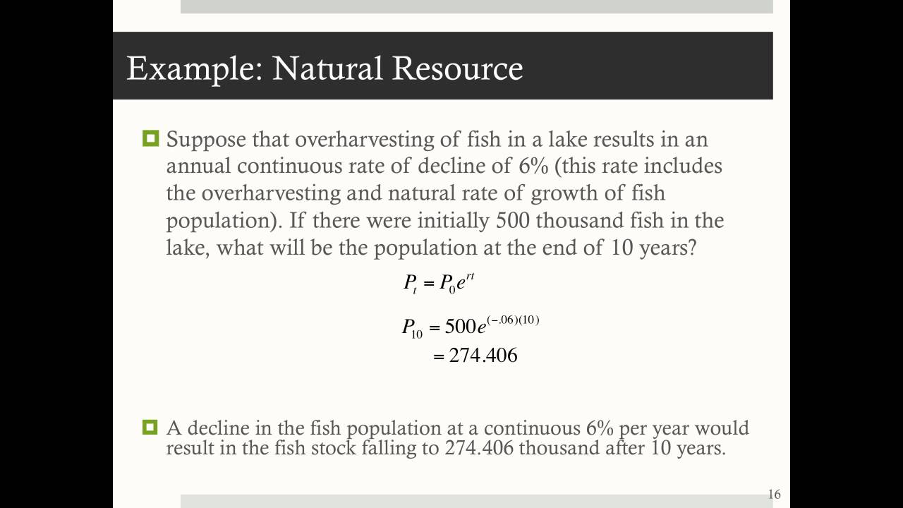 13. Exponential and Logarithmic Functions
