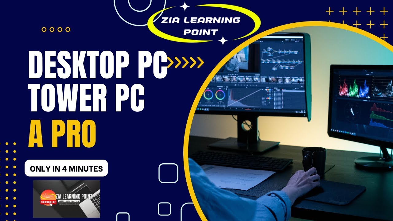 Tower PC & Desktop PC | Basic Two Shapes of Personal Computer | Mini Computer also 3rd Shapes |
