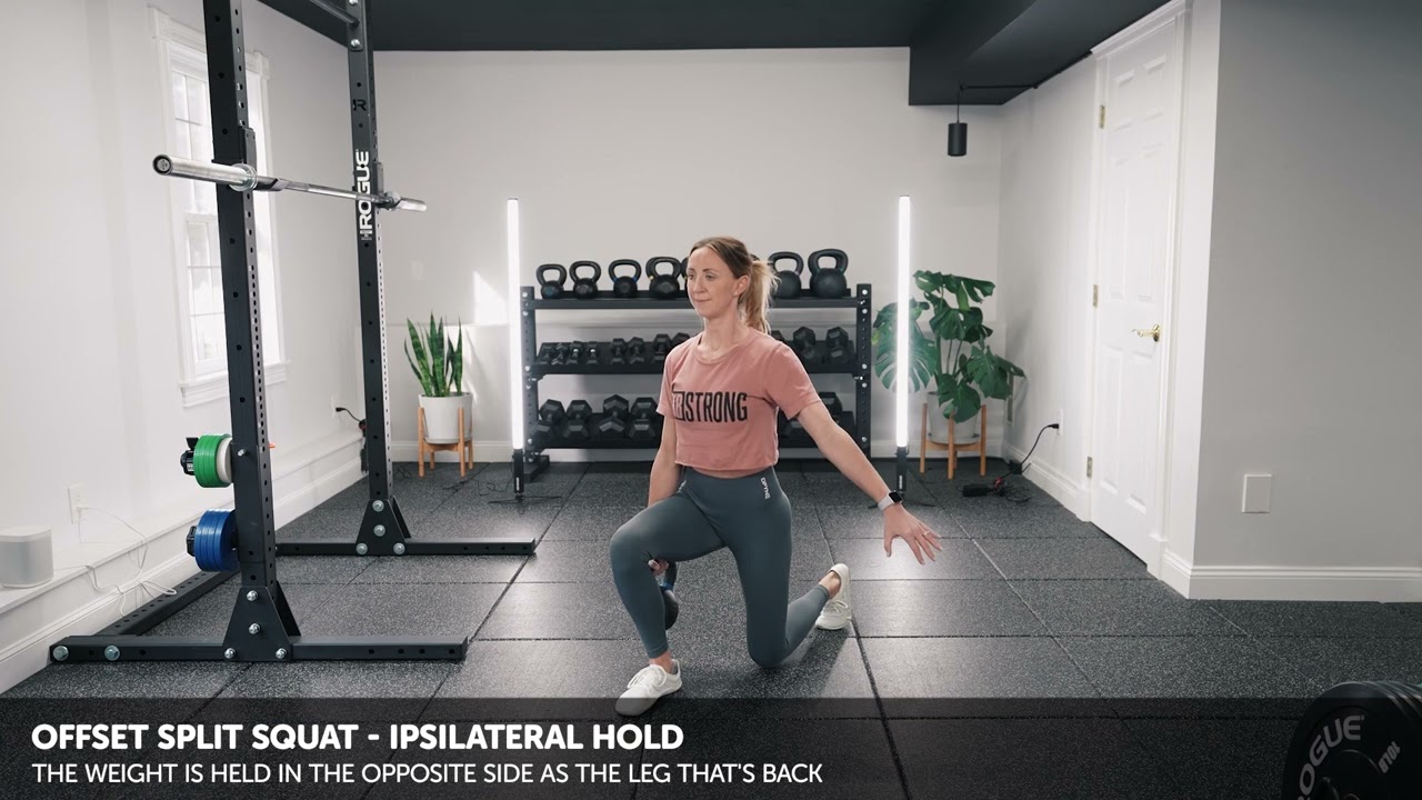Offset Split Squat - Ipsilateral Load
