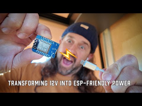 Powering ESP Microcontrollers from 12 volts