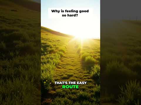 Why Feeling Good is HARDer Than Feeling Bad #shorts It’s incredibly ...