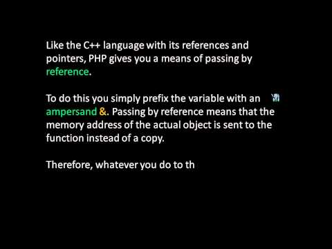 PHP - Functions