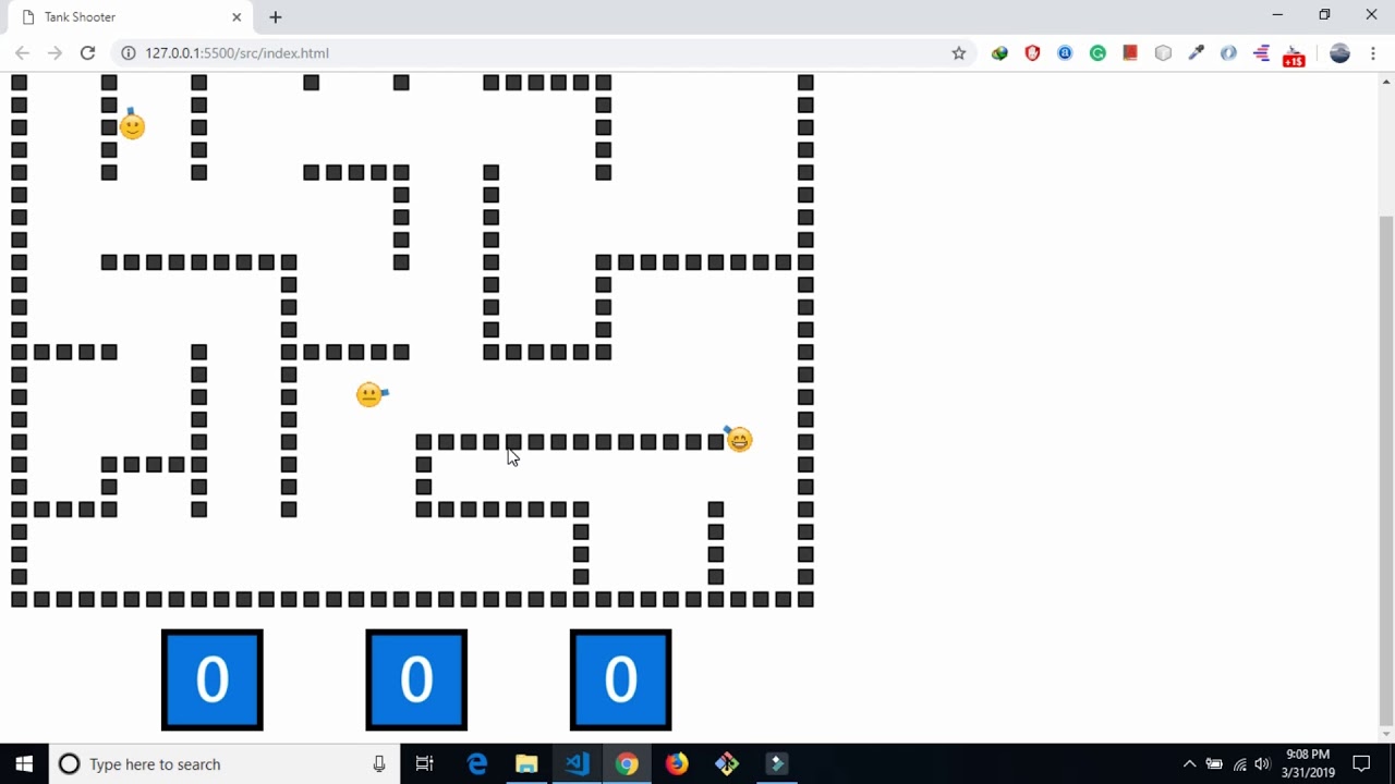 Simple Emoji Shooter In JavaScript