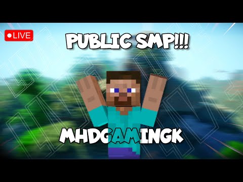 Minecraft Java or Bedrock Public SMP Live 🔴#minecraft #shorts #live #shortslive @mhdgamingk7138