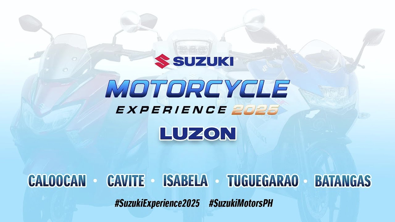 Suzuki Motorcycle Experience Luzon 2025