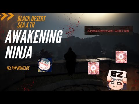 [Classes] AWAKENING NINJA 1vX PVP MONTAGE | Black Desert Asia (TH/SEA)