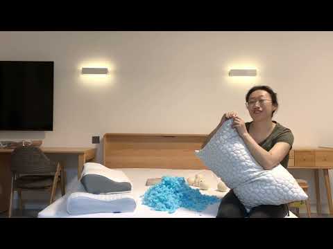 Unboxing with pillow | SUPA MODERN Cooling Bed Pillows for Sleeping 2 Pack