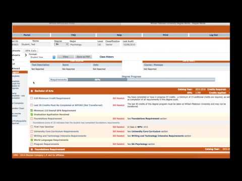 Degree Works for Students: Reading Your Degree Works Audit