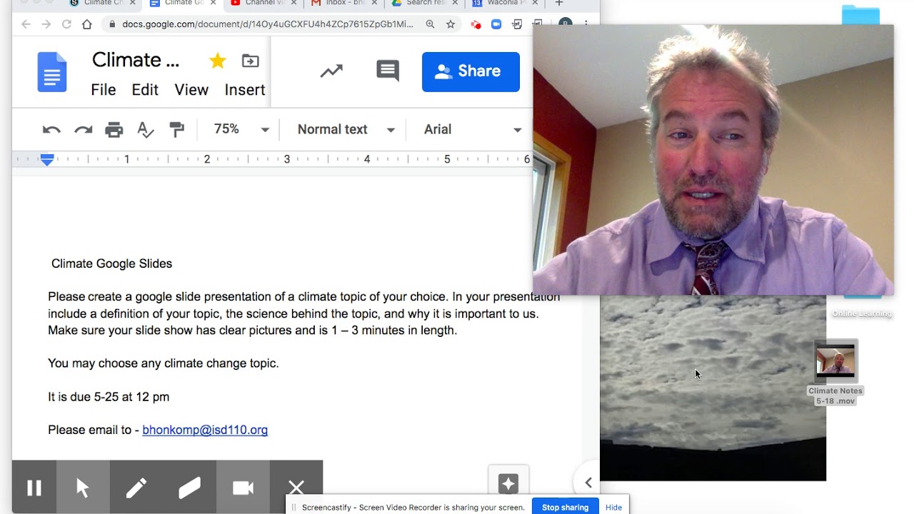 Climate Change Google Slides