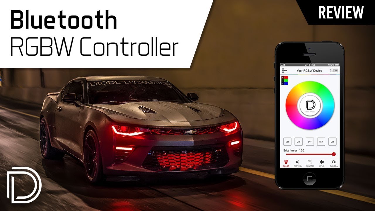 Diode Dynamics Bluetooth RGBW Controller Overview