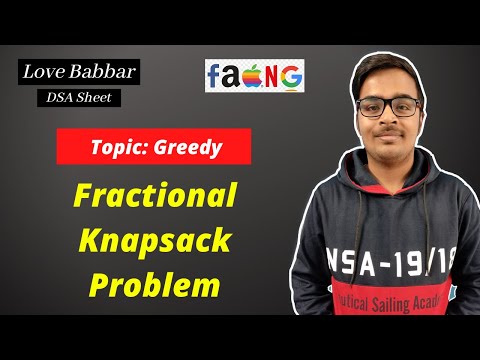 Fractional Knapsack Problem | Greedy | GFG | Love Babbar DSA Sheet | Amazon🔥🔥