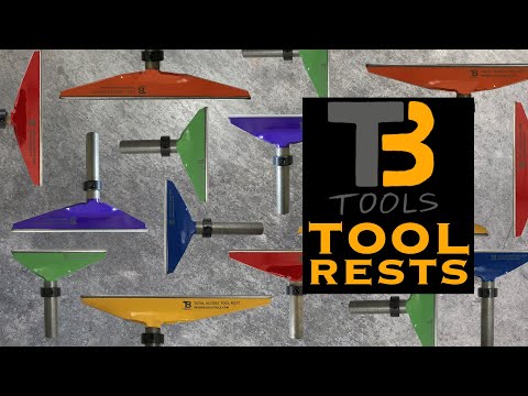 Introducing Trent Bosch Total Access Tool Rests for Woodturners