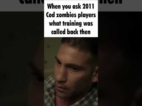 CoD Zombies in 2012 was different…