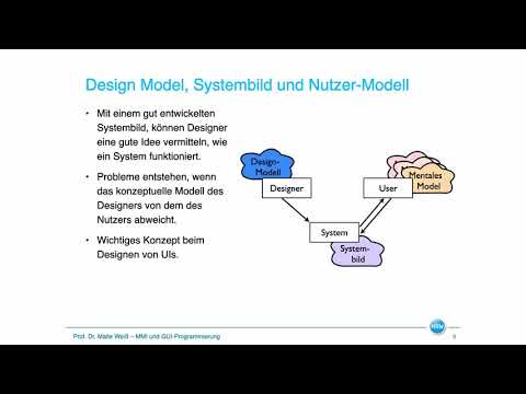 MMI - Konzeptionelle Modelle