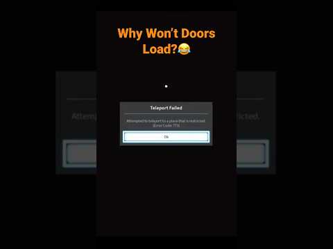 Error Code 773!?π (Doors)