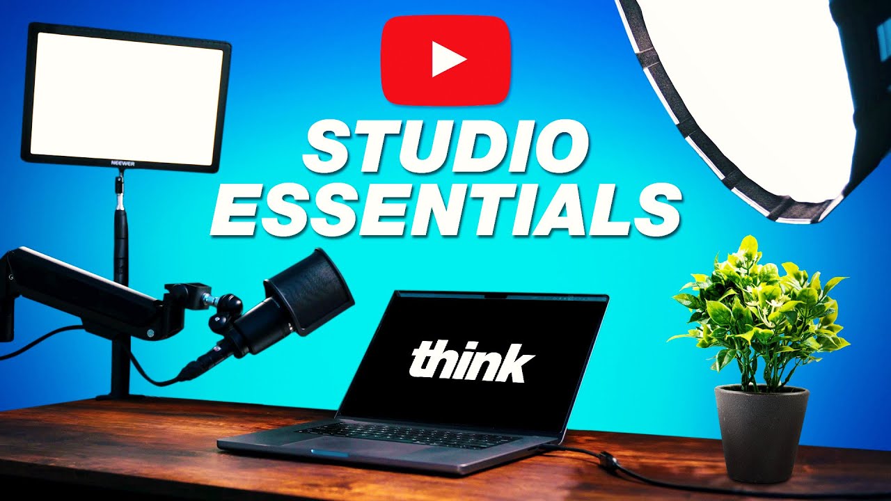 YouTube Studio Setup Ideas for Beginners (Gear Essentials)